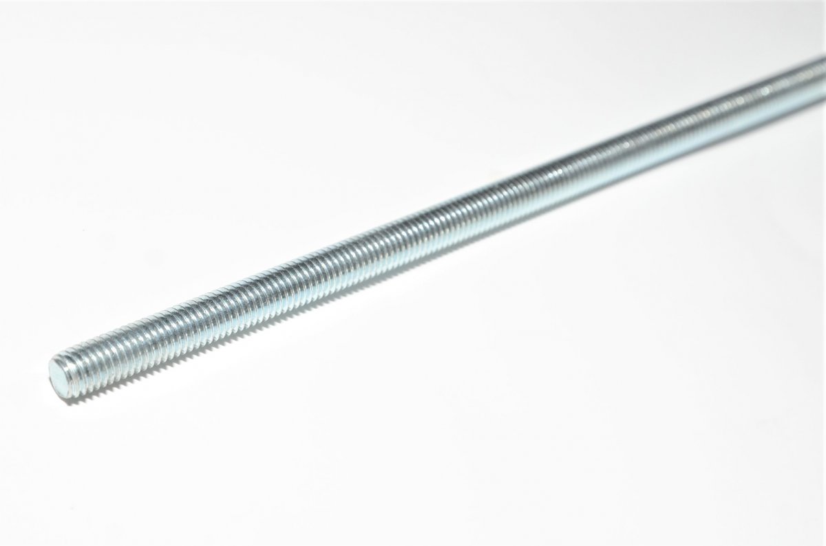 Gevindstang galvaniseret til Påløbsbremse M10 2 m lang