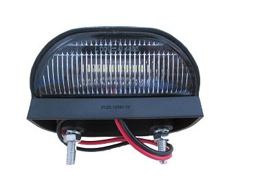 Nummerplade lys LED 74x52mm 10->30V. (Vi har kun 1 stk. tilbage på ...