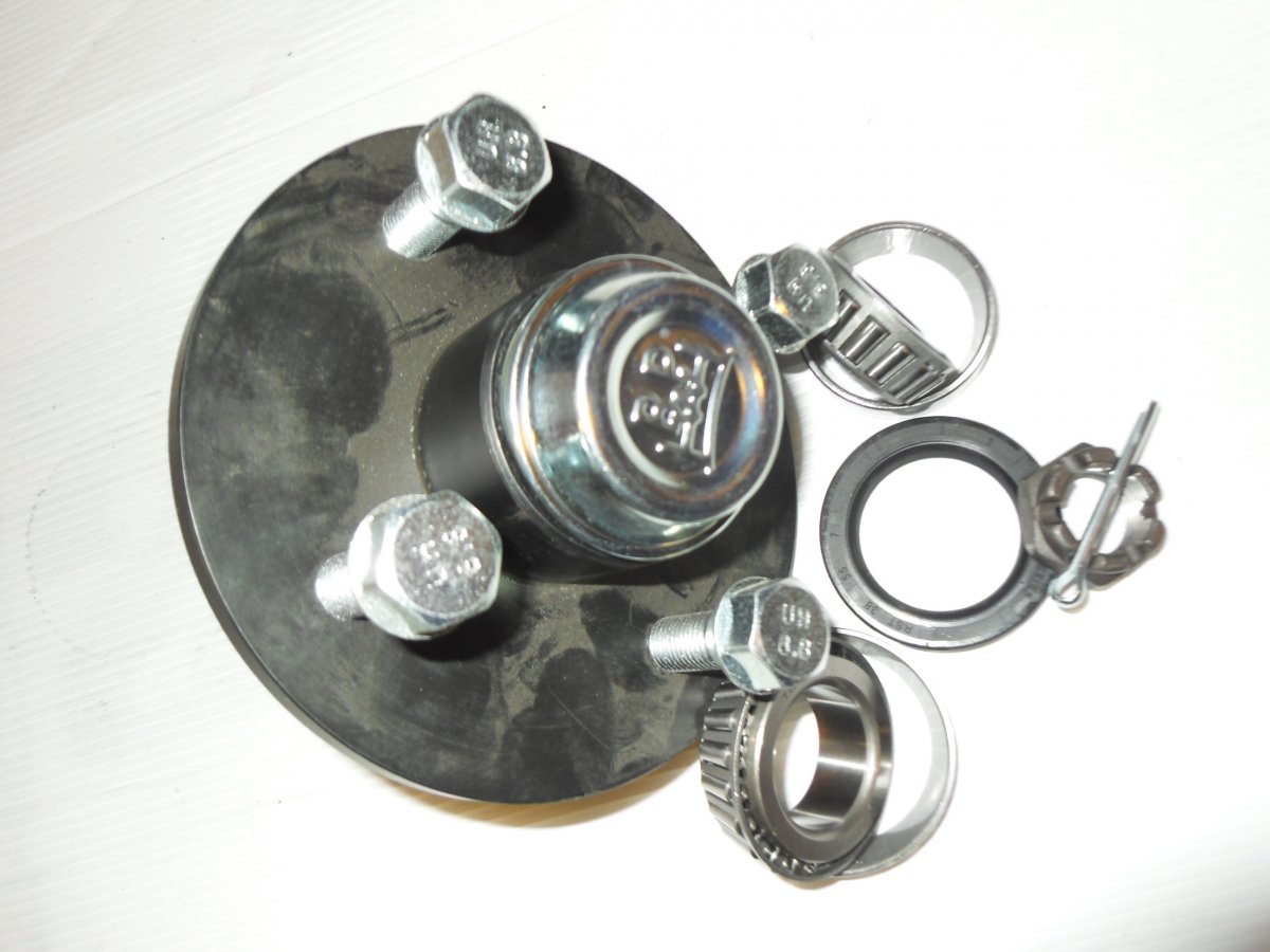 Nav til trailer, Hjulnav til Løbeaksler, max 750 kg.